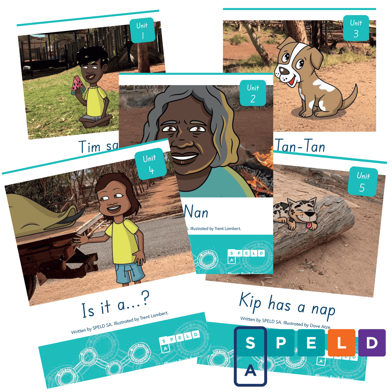 SPELD-SA Readers: Phonic Books with Sounds-Write Initial Code Units 1 ...