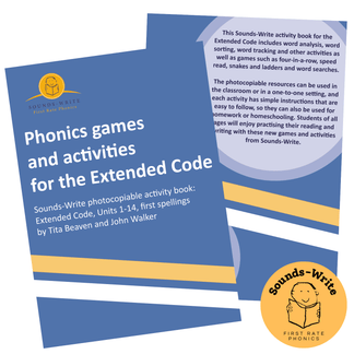 Sounds-Write Activity Workbook: Extended Code – Soundality
