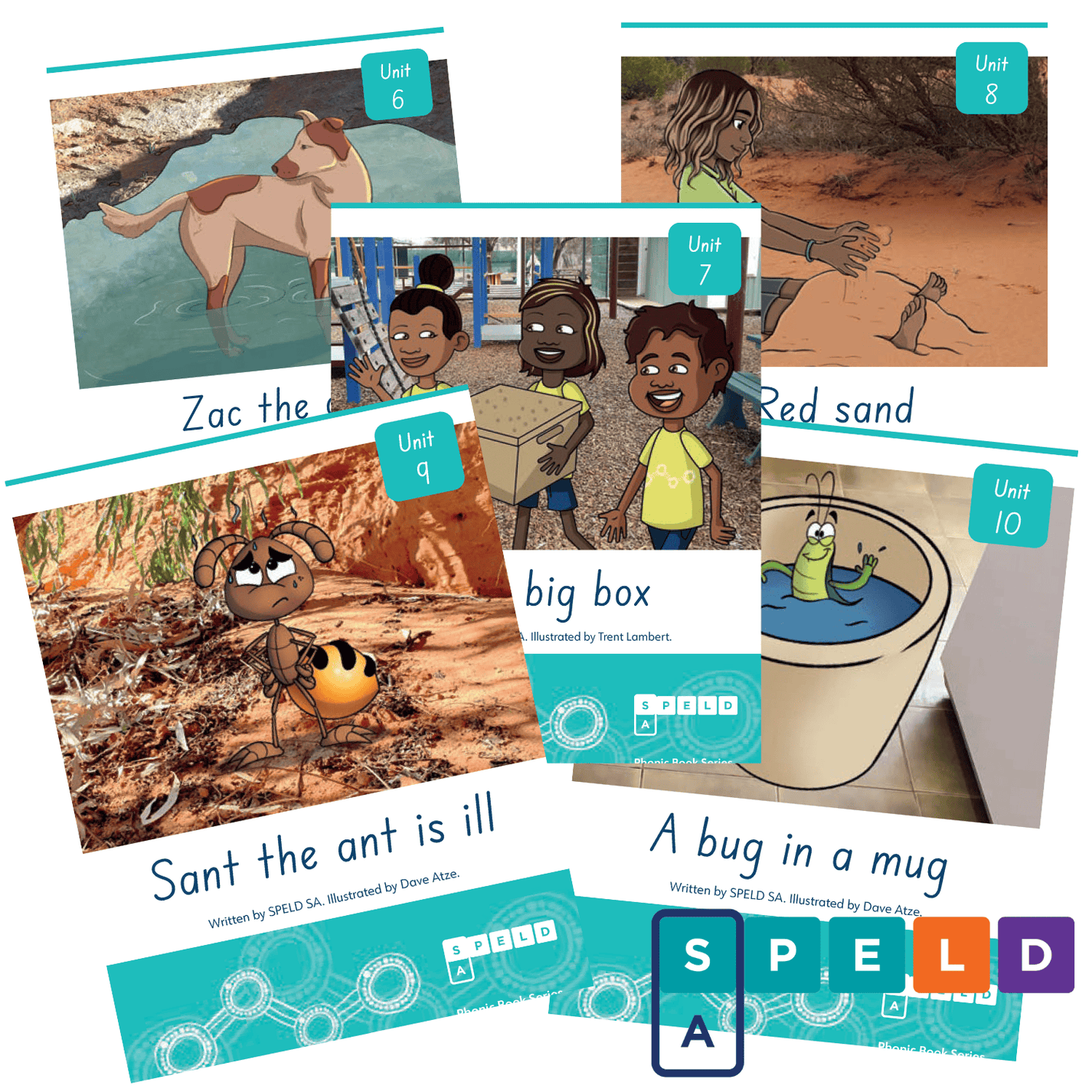 SPELD-SA Readers: Phonic Books with Sounds-Write Initial Code Units 1 ...