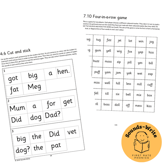 Sounds-Write Activity Workbook: Initial Code – Soundality