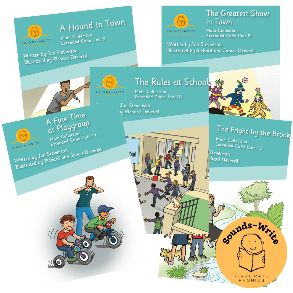 Extended Code Readers: Main Collection x 18 Books – Soundality