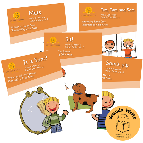 Initial Code Readers: Main Collection Units 1 to 7 - Set 1 x 14 Books – Soundality